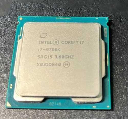 Процессор intel core i7 9700k