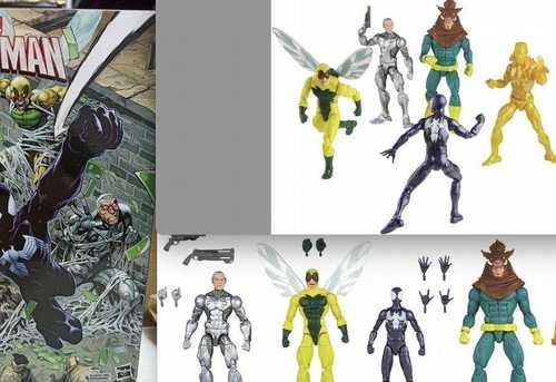 Набор фигурок Marvel Legends Spider-Man, Silverman