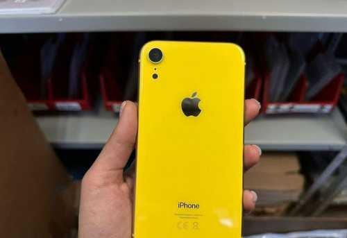Корпус iPhone XR желтый (Арт.64643)