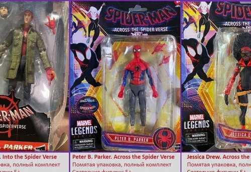 Фигурки из коллекции marvel spider man venom peter