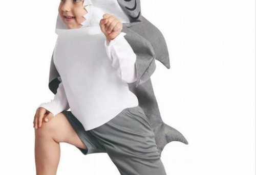 Карнавальный костюм детский мухомор, акула, тигр