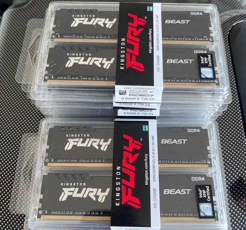 Kingston Fury ddr4 оперативная память