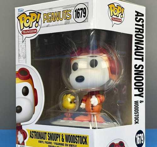 Funko Pop 1679 Astronaut Snoopy & Woodstock