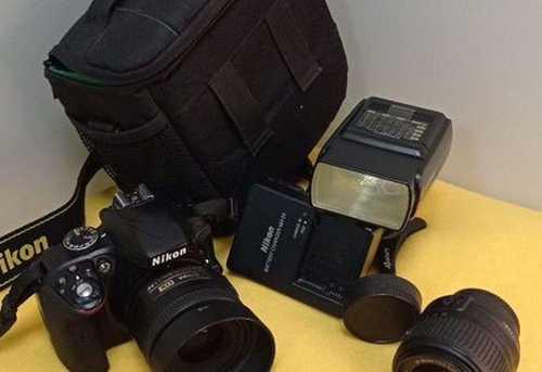 Nikon d3300 с набором начинающего фотографа