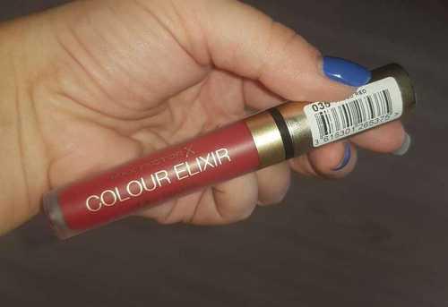 Жидкая губная помада MF Colour Elixir Soft Matte