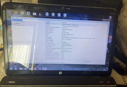 Ноутбук 15.6" HP PAVILION g6-1000, 500 ГБ, Athlon II, RAM 3 ГБ, ATI Radeon HD 6470M 1 ГБ