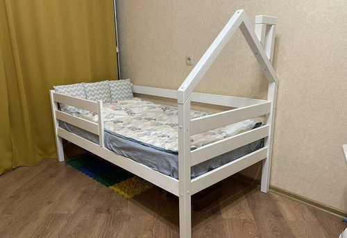 Кровать детская мини домик 80 на 160
