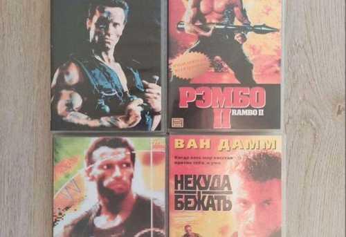 Видеокассеты VHS Терминатор Коммандо Рэмбо Хищник