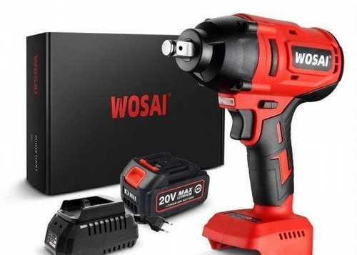 Гайковерт аккумуляторный wosai WS-L8 320 Н*м, 20V