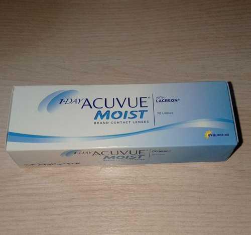 Линзы контактные acuvue moist -5.00