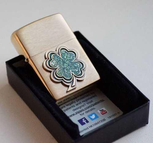 Зажигалка Zippo 28806 Shamrock(Клевер)