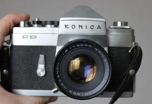 Konica FP (Japan) 1963 года + Hexanon 52mm f/1.8