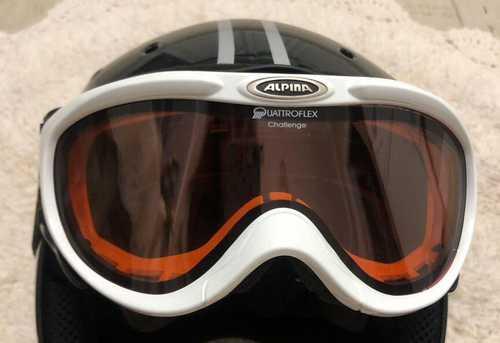 Горнолыжные очки Alpina Quattroflex challenge