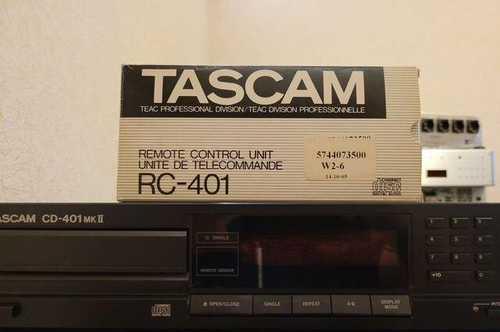 Tascam cd 401 mk2 + пульт оригинал