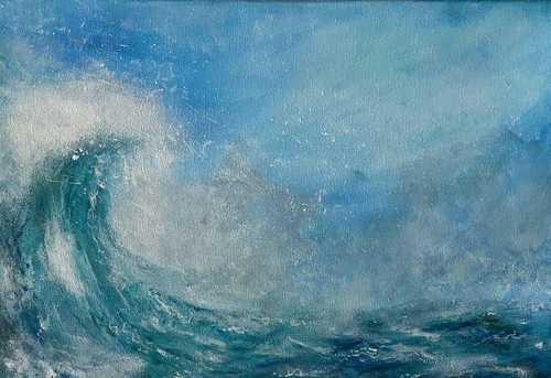 Морская волна. Картина