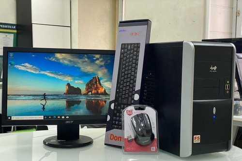 Офисный пк core i3 + монитор Acer