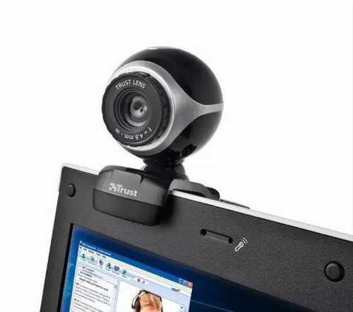 Веб Камера Trust Exis Webcam (640*480) +Микрофон