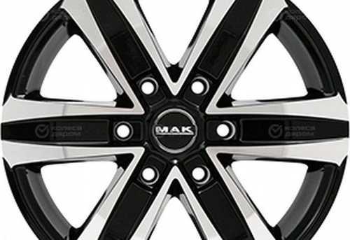 Диск MAK stone 6 8xR18 6x114.3 ET30 DIA66.1 черный