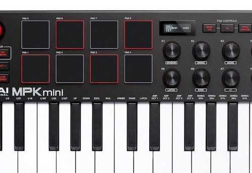 Midi-клавиатура akai MPK Mini mkiii белый