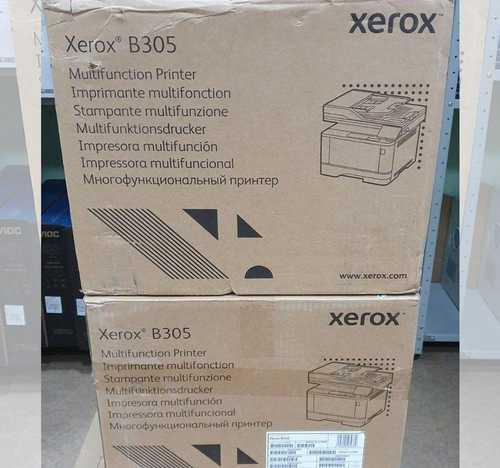 Мфу лазерное Xerox B305V DNI новый