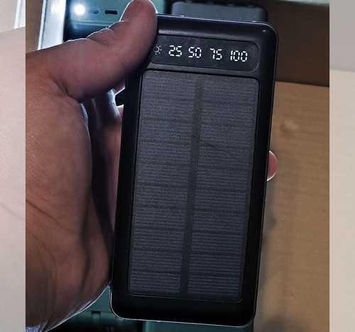 Повербанк на 50000mah с солнечной батареей