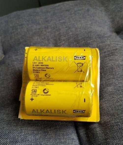 Батарейки LR20 IKEA alkalisk