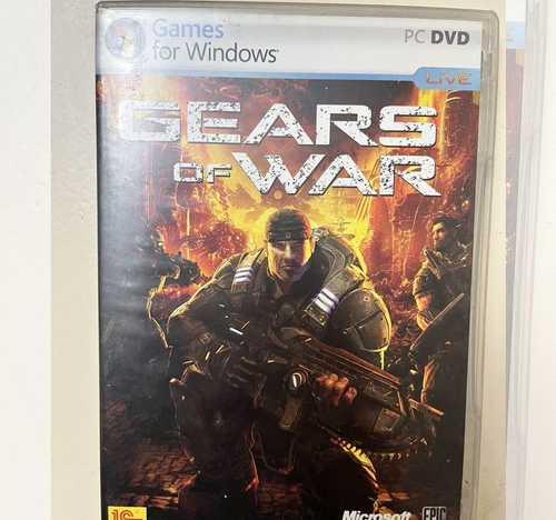 Игра для PC Gears of war dvd box