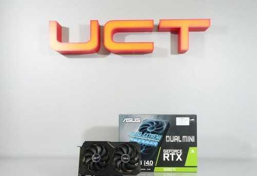 Видеокарта asus geforce RTX3060 TI dual mini OC ED