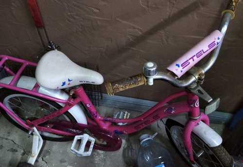 Детский велосипед Stels 16 для девочек