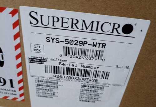 Сервер Supermicro 5029P-WTR/G6210U/128G/ASR-8805