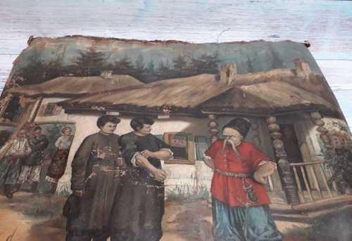 Картина Тарас Бульба и сыновья