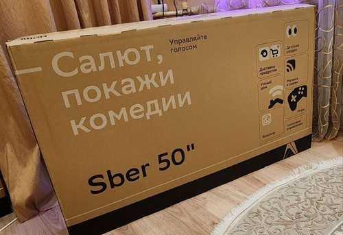 Смарт телевизор Sber SDX - 50U4126, 50" UHD 4K