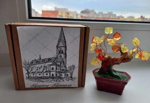 Дерево счастья из сердолика