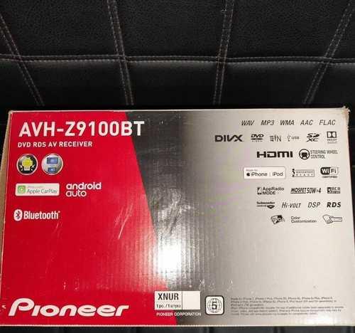 Автомагнитола pioneer 2din с блютузом AVH 9100bt