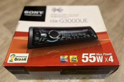 CD проигрыватель sony CDX-G3000UE