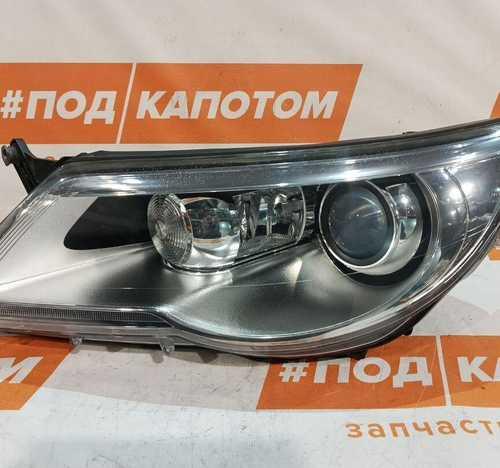 Фара ксенон лев. Volkswagen Tiguan 2009 5N2941031J