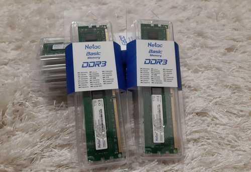 DDR3 Netac 16Gb (2x8GB) 1600мгц (чипы Hynix)
