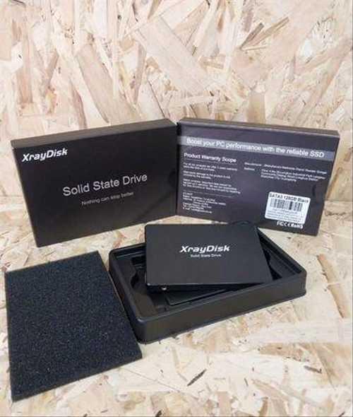 Твердотельный накопитель SSD XrayDisk Black 128Гб
