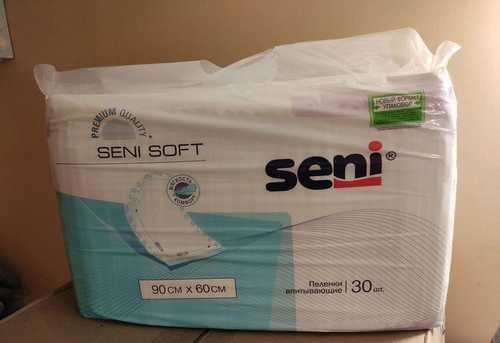 Пеленки Seni Soft 60х90 Premium Quality