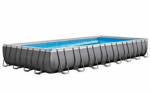 Каркасный бассейн 975х488х132 см intex