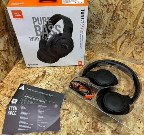 Наушники полноразмерные Bluetooth JBL Tune 710BT B