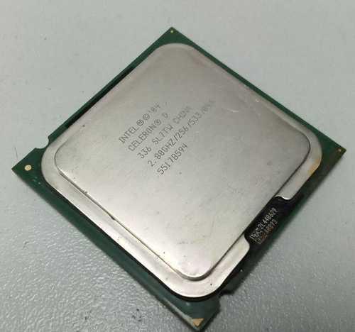 Процессор SL7TW (Intel Celeron D 336)