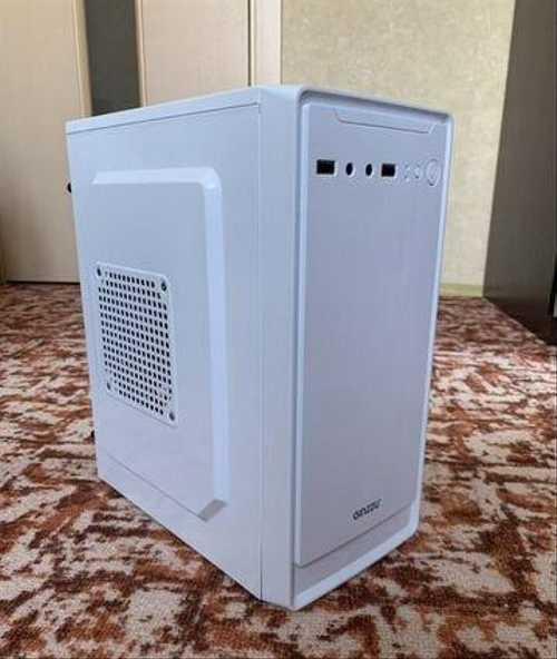 Компьютерный корпус matx ginzzu b185 белый