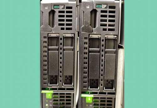 HP BL460c Gen9 2xE5-2670v3 64Gb DDR4 Блейд-сервер