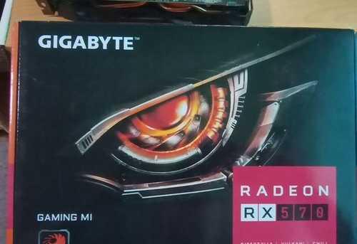 Видеокарта gigabyte radeon RX570 8/256