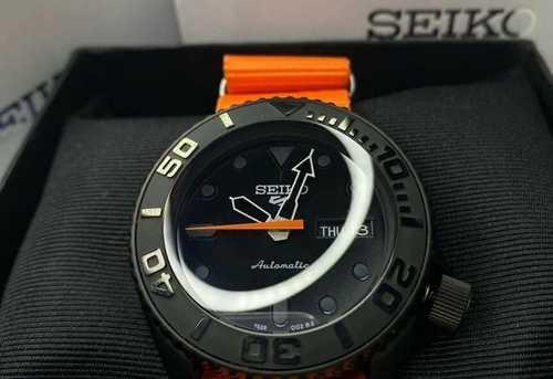 Часы Seiko Black-Orange mod на заказ