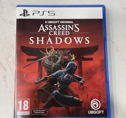 Assassins creed shadows ps5 диск