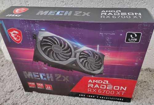 Новая Rx 6700xt Mech 2x 12gb gddr6