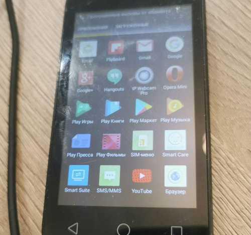 Alcatel One Touch PIXI 2 4014D, 4 ГБ