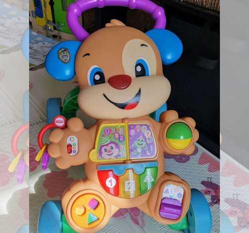 Ходунки каталка детские fisher-price